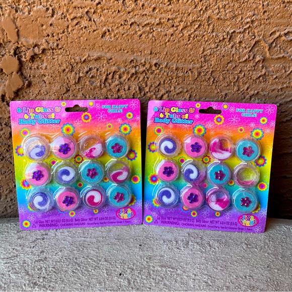 Lisa Frank | Makeup | Vintage Y2k 9s Lisa Frank Lip Gloss Body Glitter ...